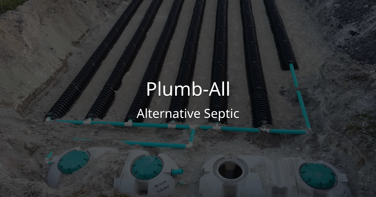 Plumb-All: Alternative Septic Systems Near Me – Metro Atlanta